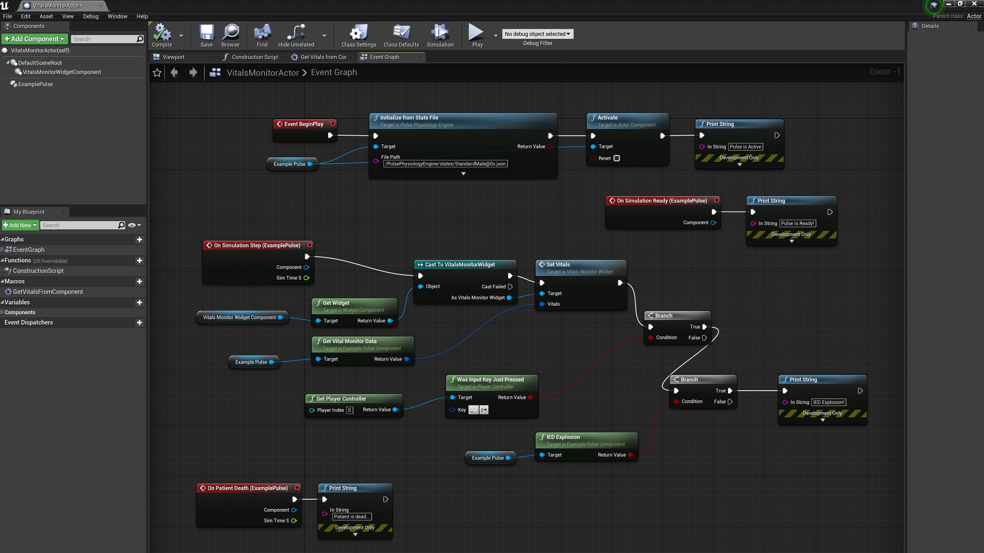 Pulse Physiology Engine In Code Plugins Ue Marketplace