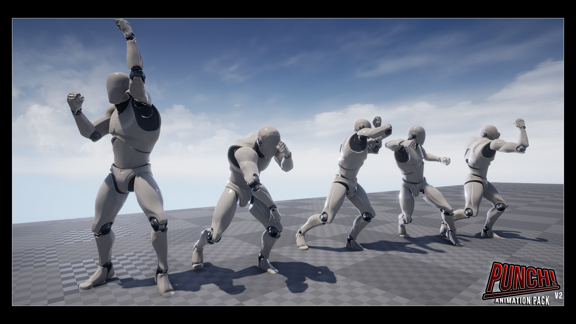 Punch! Animation Pack in Animations - UE Marketplace