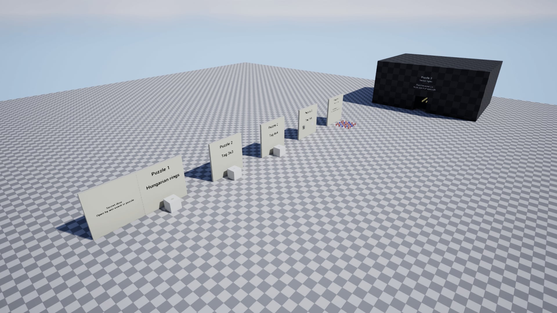 Puzzles Vol.1 in Blueprints - UE Marketplace