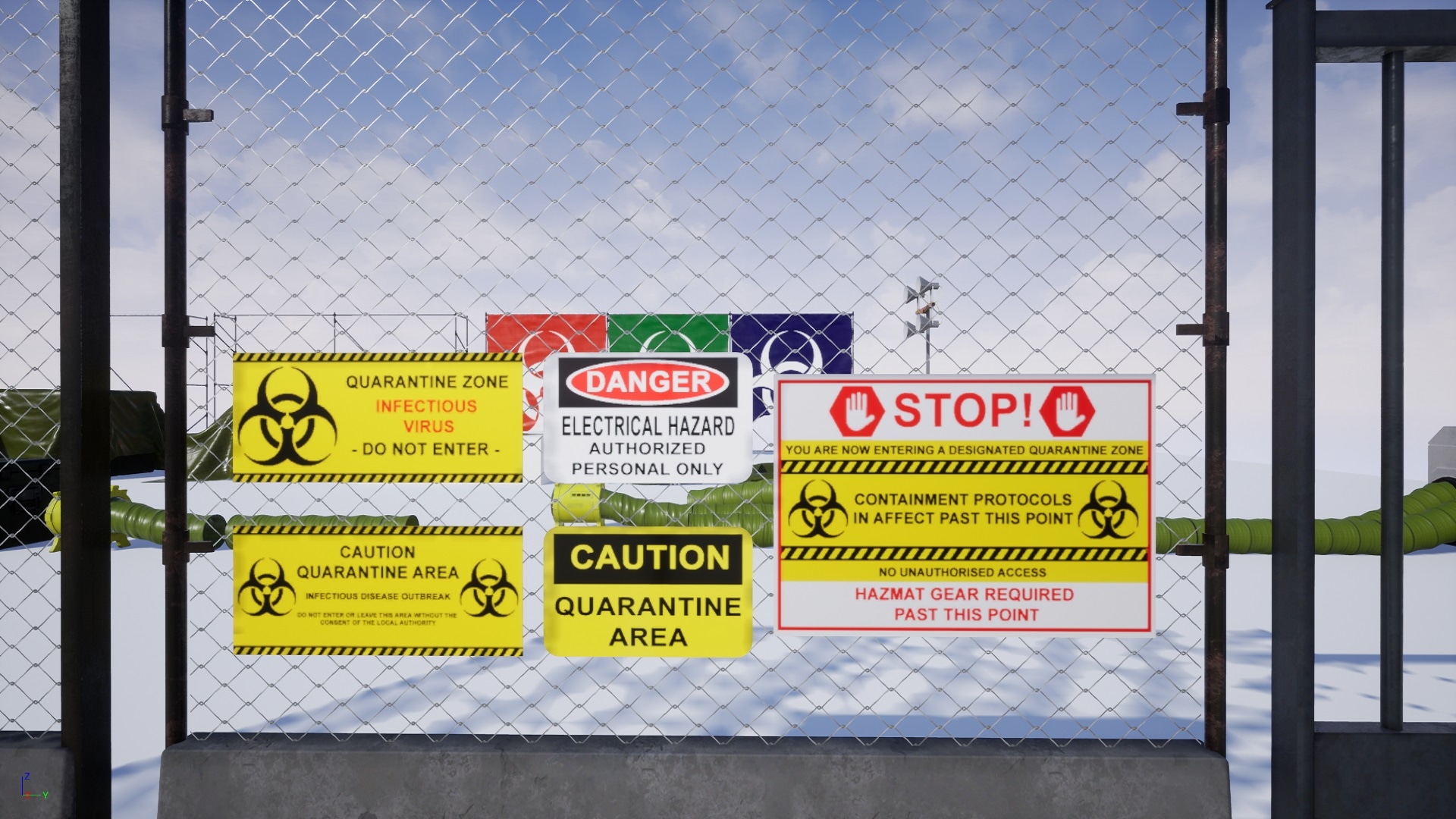 Quarantine Pack in Props - UE Marketplace
