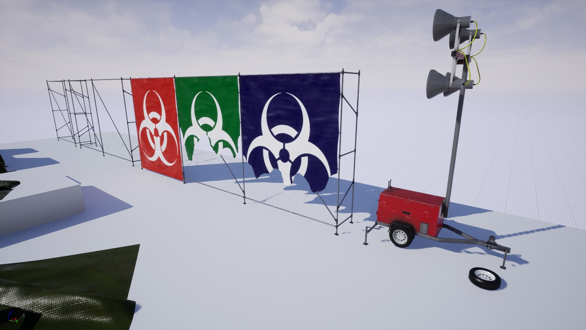 Quarantine Pack in Props - UE Marketplace