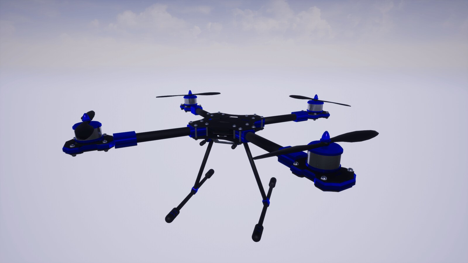 Quadcopter Control System in Blueprints - UE Marketplace
