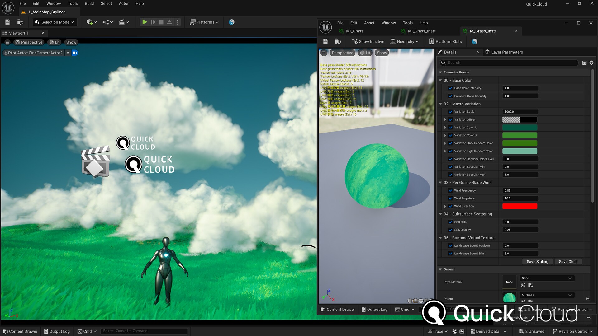 Quick Cloud in Blueprints - UE Marketplace