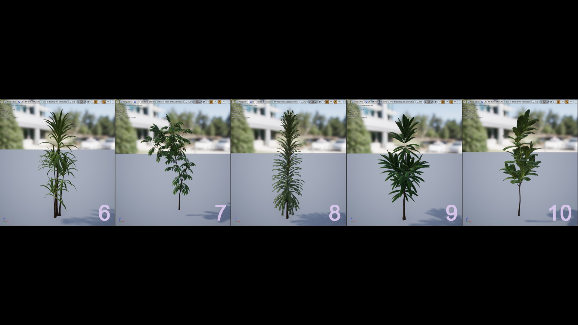 Interactive exterior and interior Plants (3DVEZ R18) in Props - UE ...