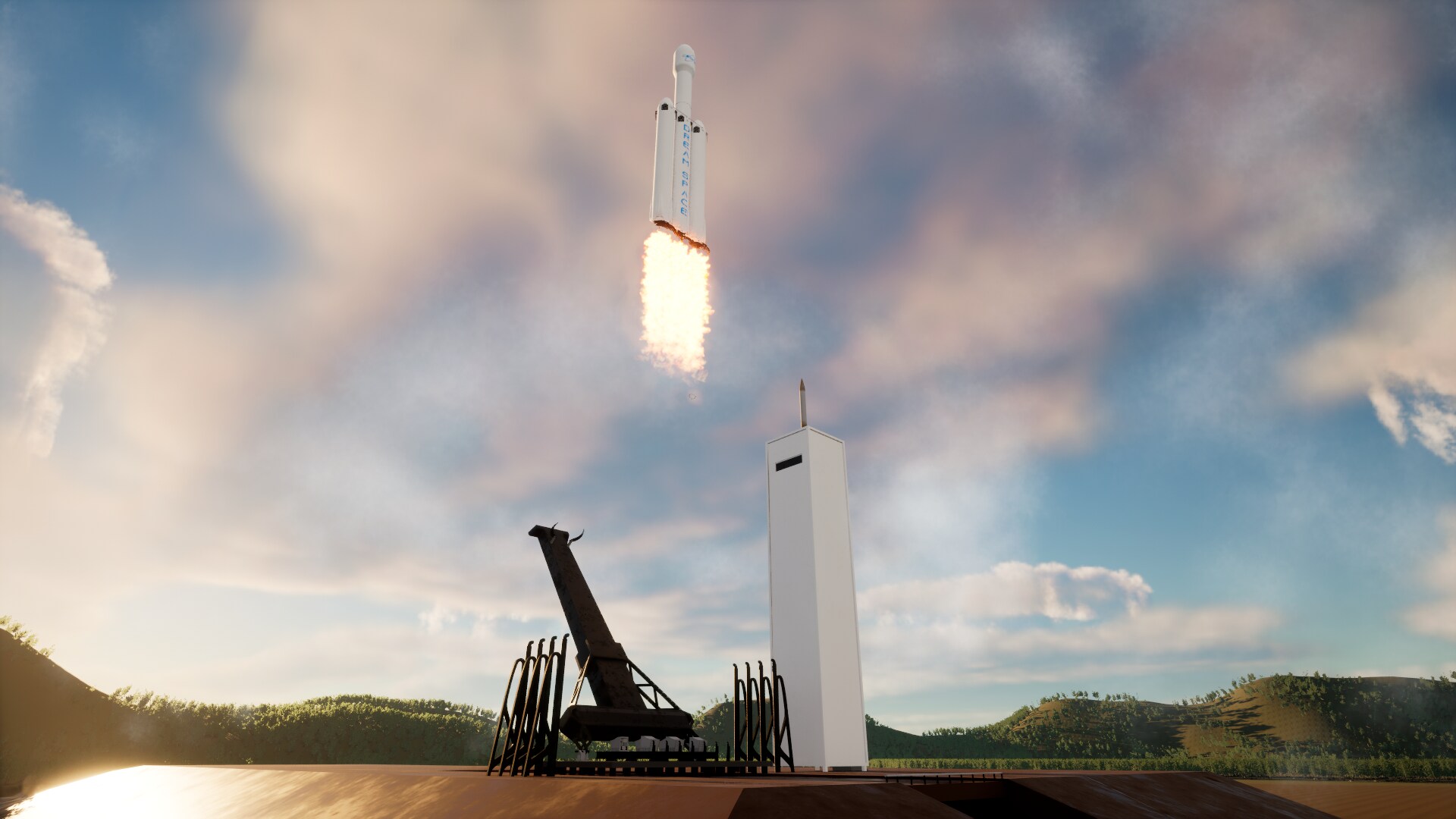 Rocket Launch & Landing in Blueprints - UE Marketplace Rocket Launch & Landing in Blueprints - UE Marketplace