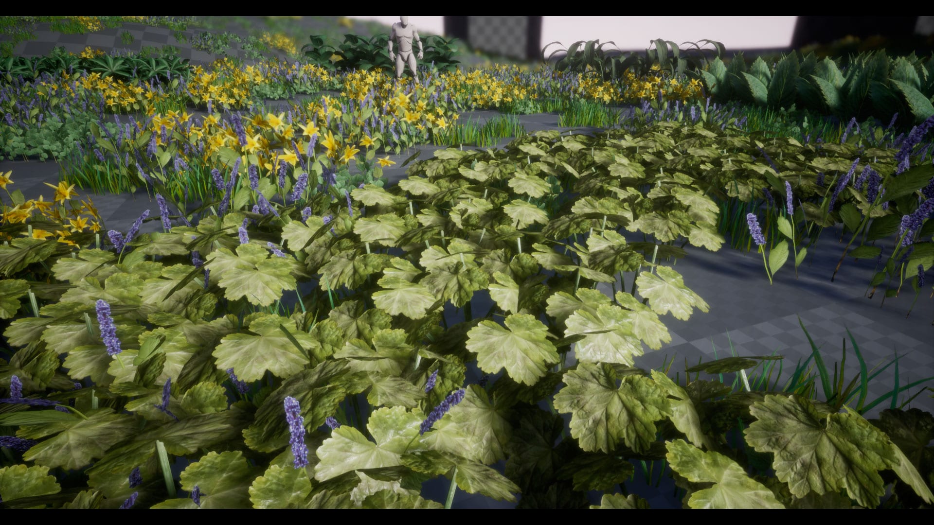 Ground interactive plants in Props - UE Marketplace