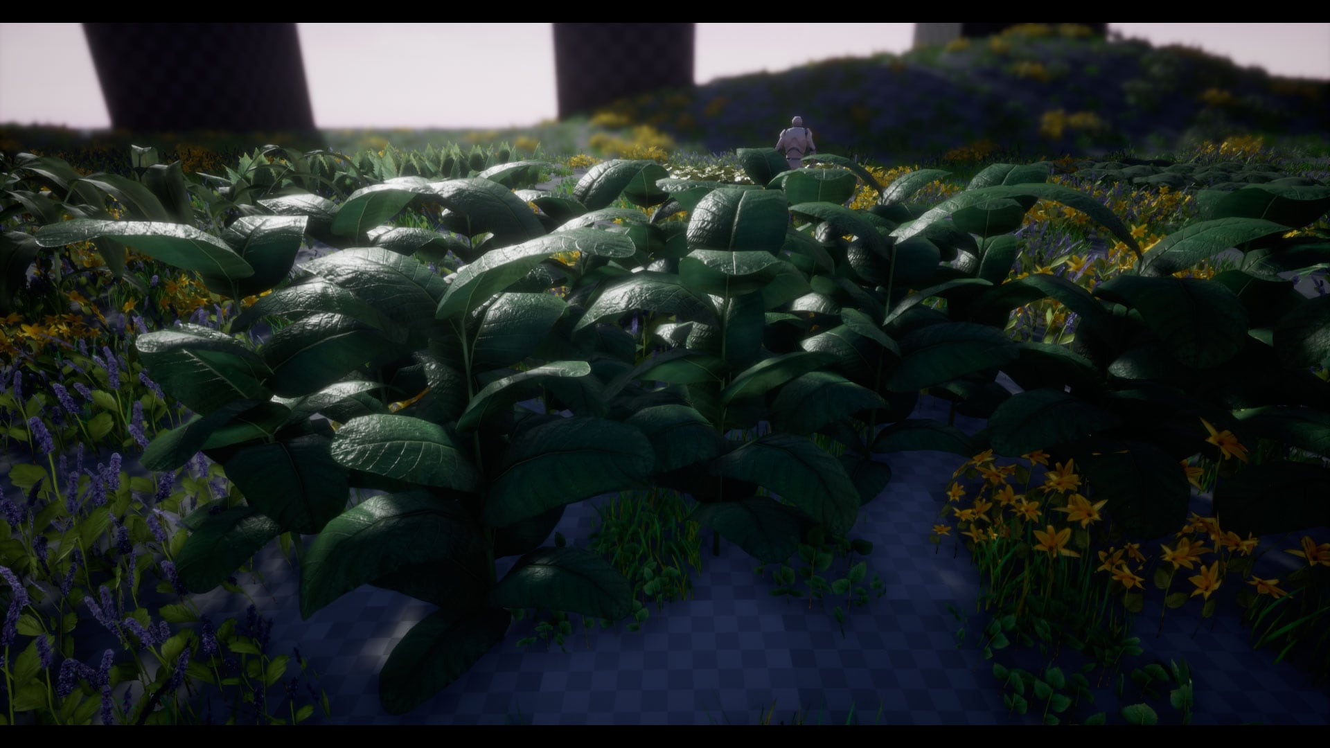 Ground interactive plants in Props - UE Marketplace