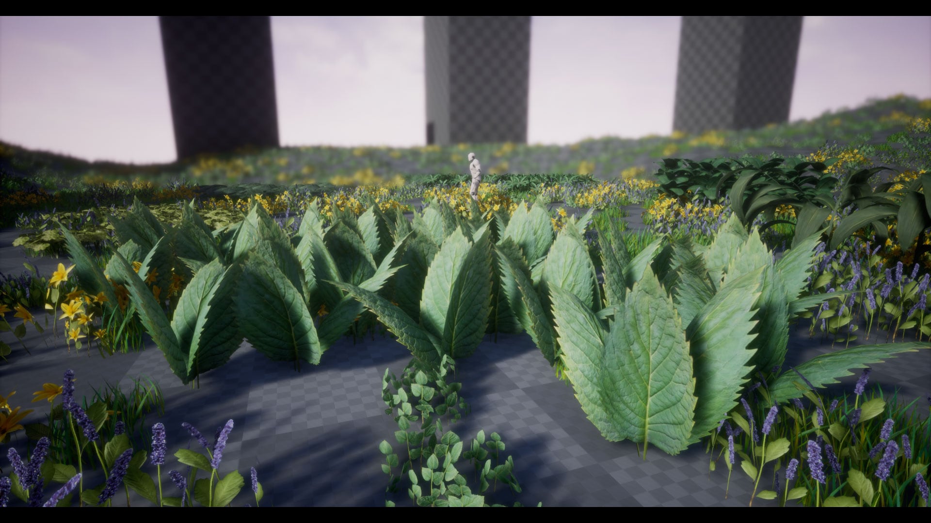 Ground interactive plants in Props - UE Marketplace