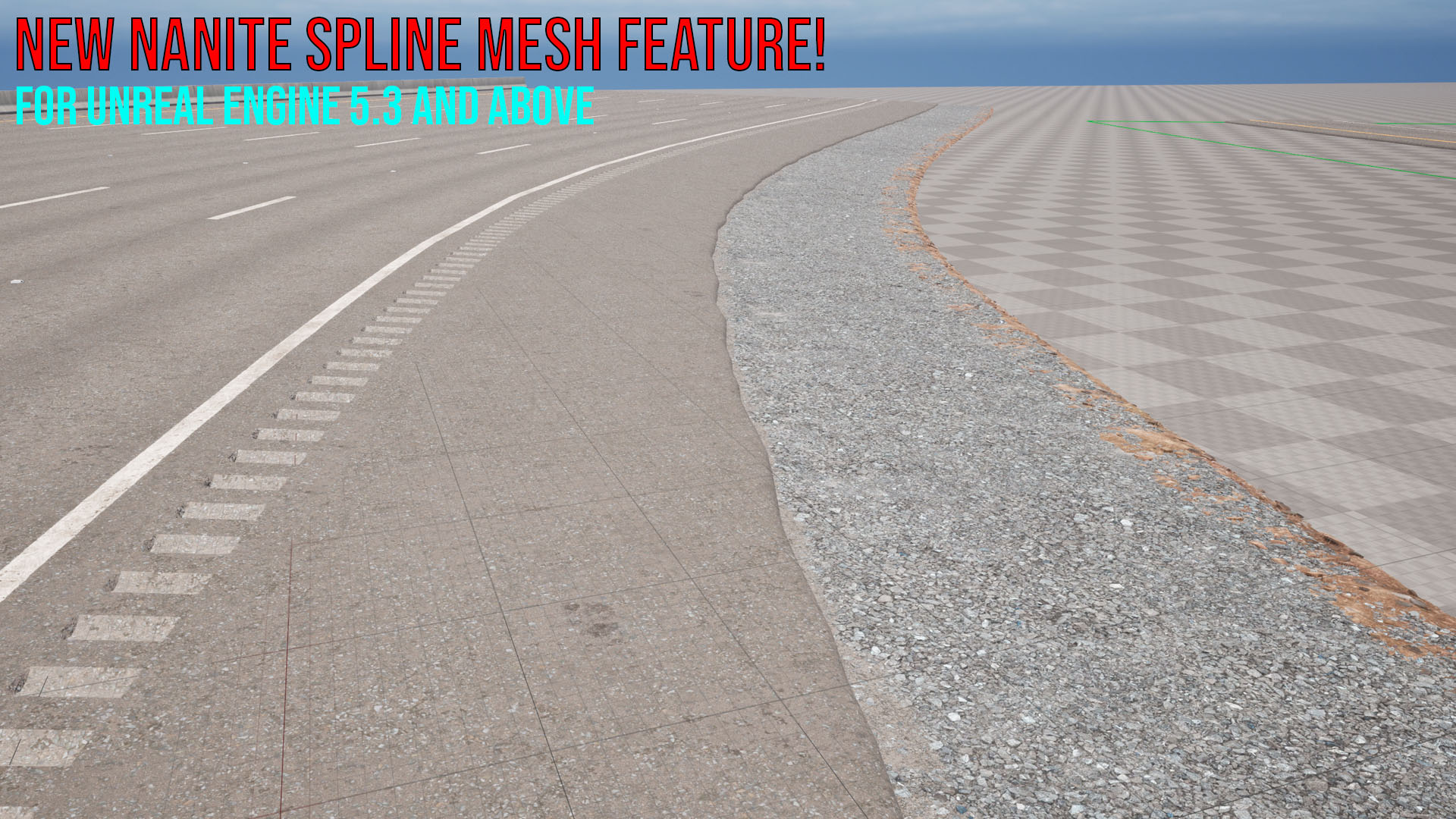 Realistic Customizable Roads