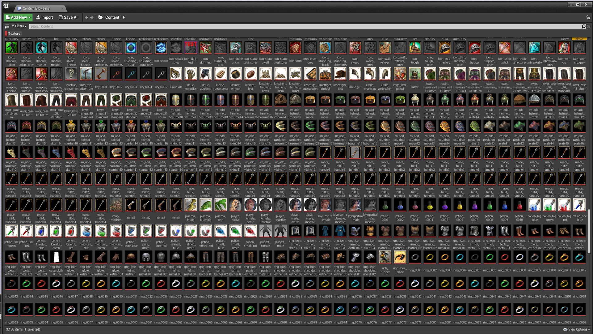 RPG IconsCX 3456 Icons in 2D Assets - UE Marketplace