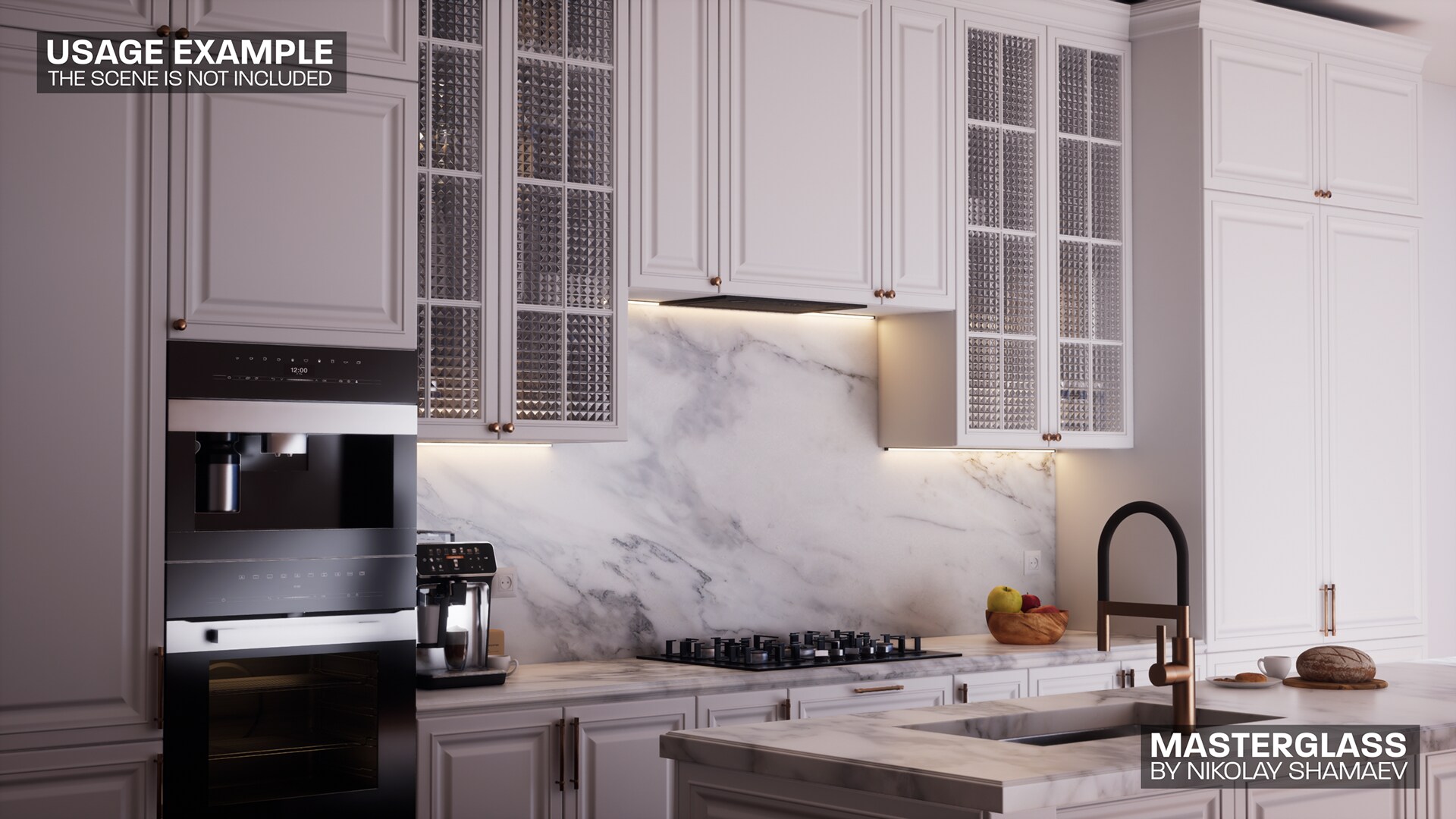 MasterGlass: Realistic fluted, ribbed, and frosted glass in Materials ...