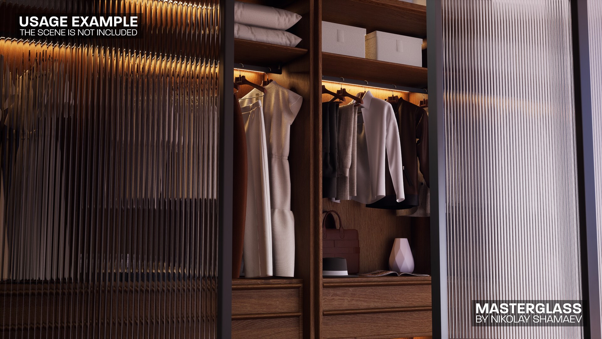 MasterGlass: Realistic fluted, ribbed, and frosted glass in Materials ...