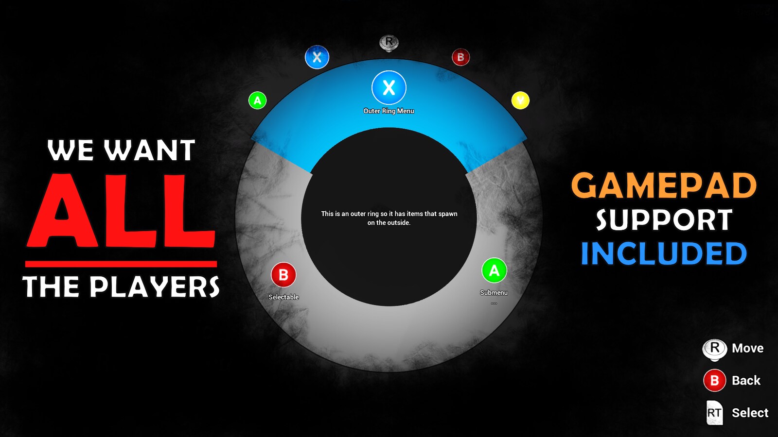 Dynamic Radial Menu X In Blueprints Ue Marketplace 