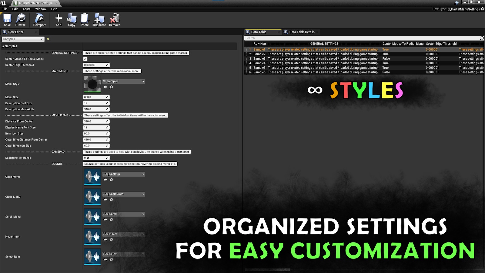 Dynamic Radial Menu X In Blueprints Ue Marketplace 