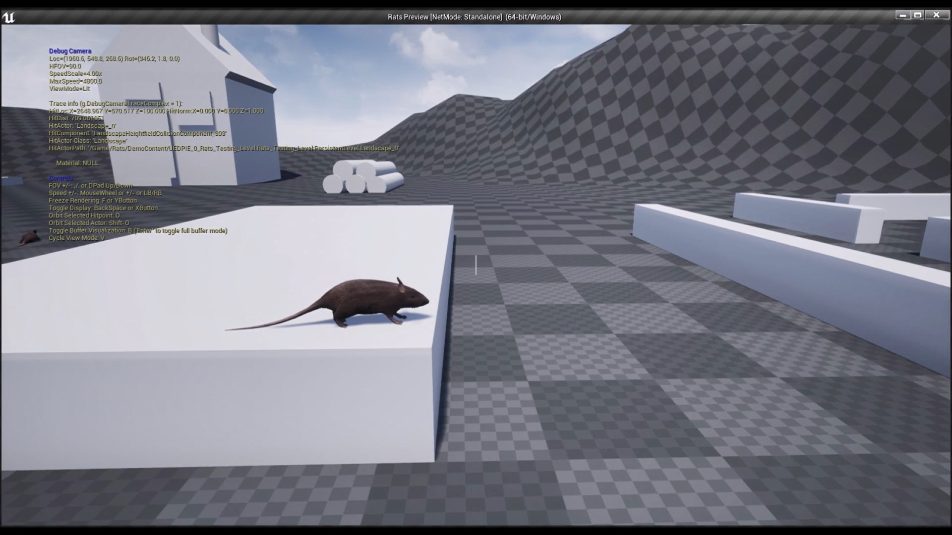 Rats in Blueprints - UE Marketplace