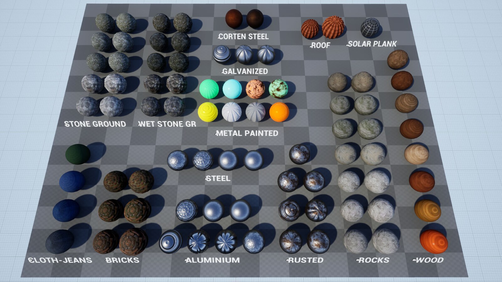 Realistic Materials Pack 2 in Materials - UE Marketplace