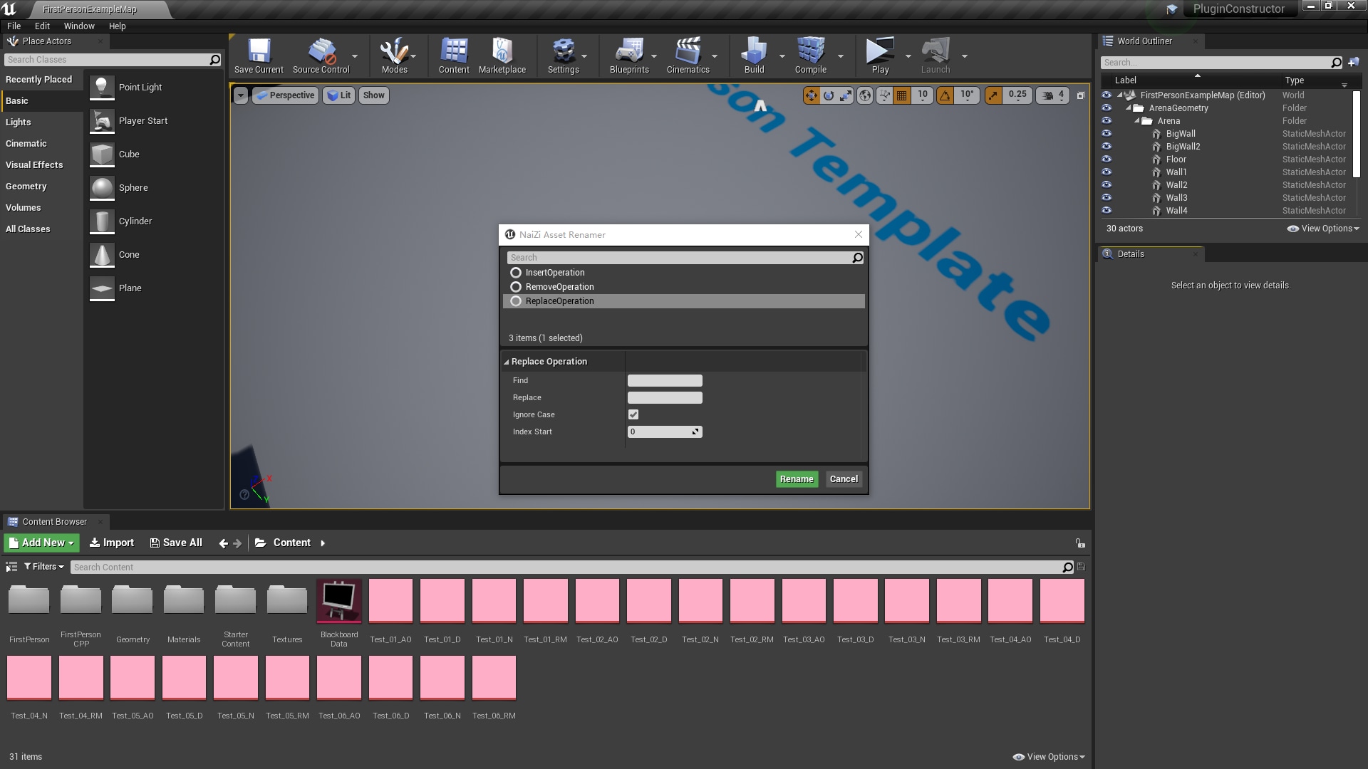 Renamer in Code Plugins - UE Marketplace