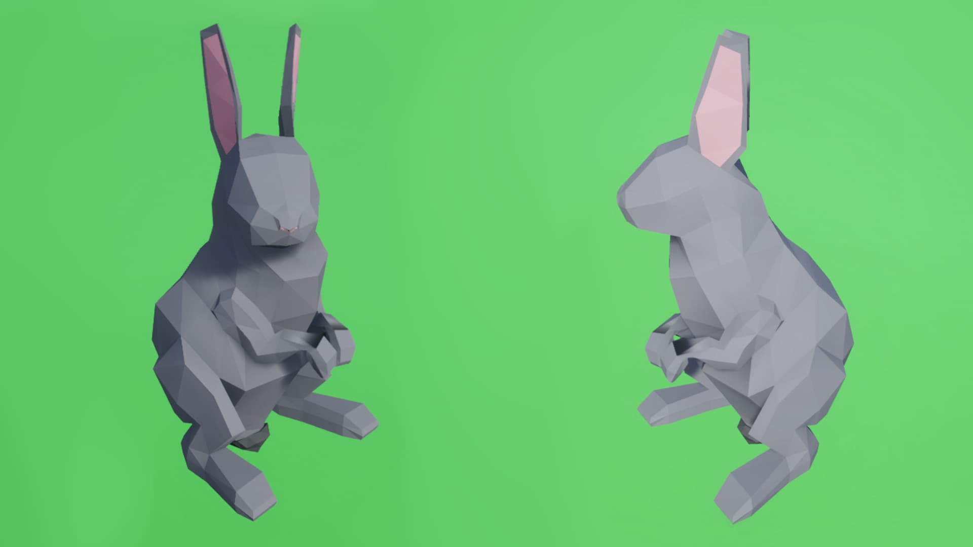 Low Poly Rabbits in Characters - UE Marketplace