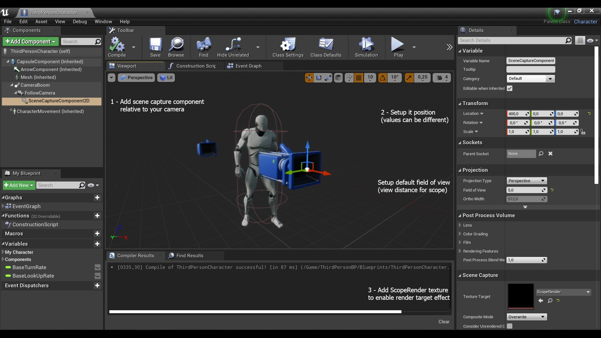 Render Scope Materials in Materials - UE Marketplace