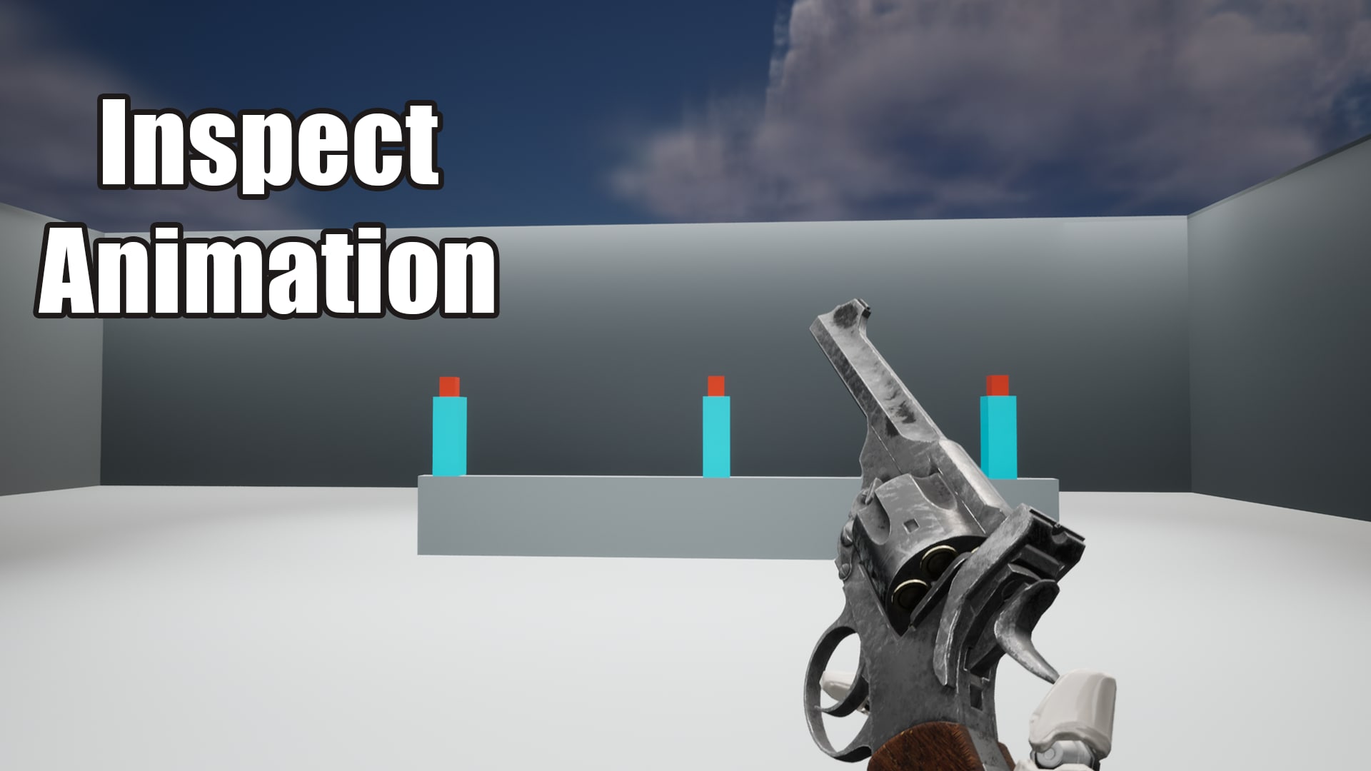 Animated Handgun with Melee Attack in Animations - UE Marketplace