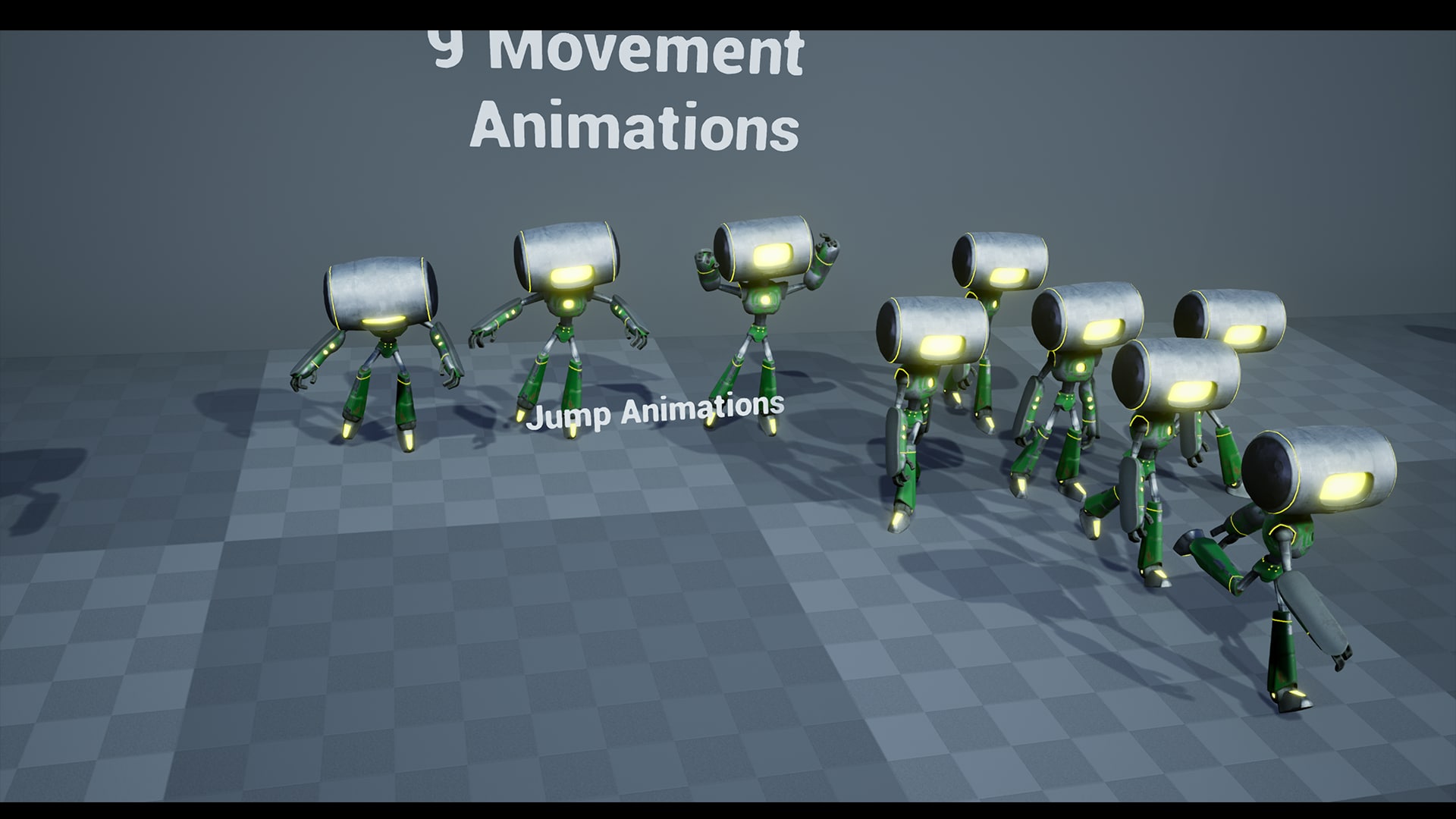 Customizable Robot Pack 3 in Characters - UE Marketplace