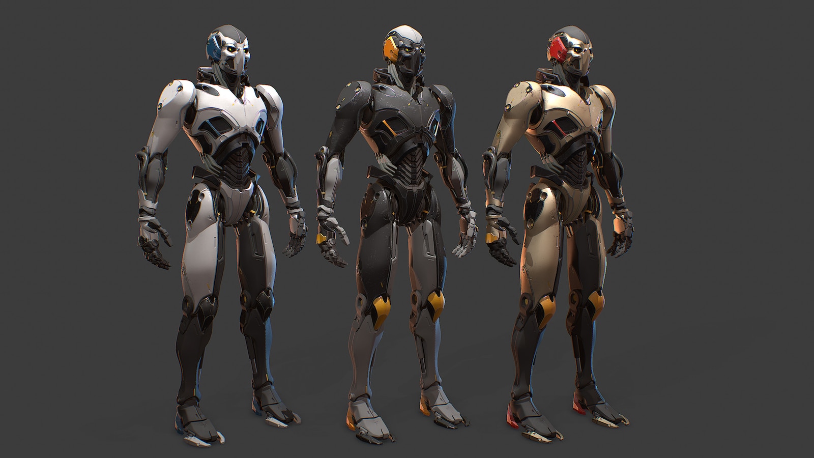 Sci-Fi Robot Character Pack in Characters - UE Marketplace