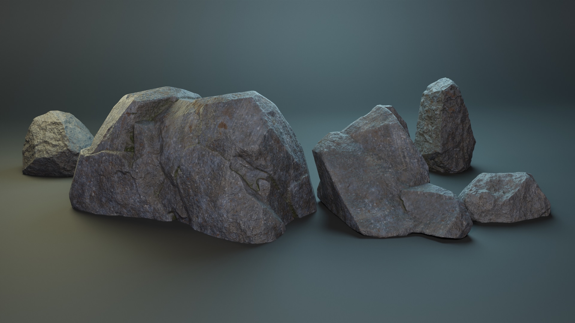 在道具创建的Rocks and Stones - 虚幻引擎商城