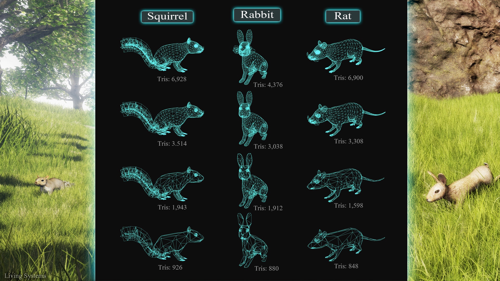 Small Animal Behavior Pack: Rabbit, Squirrel, Rat in - UE Marketplace