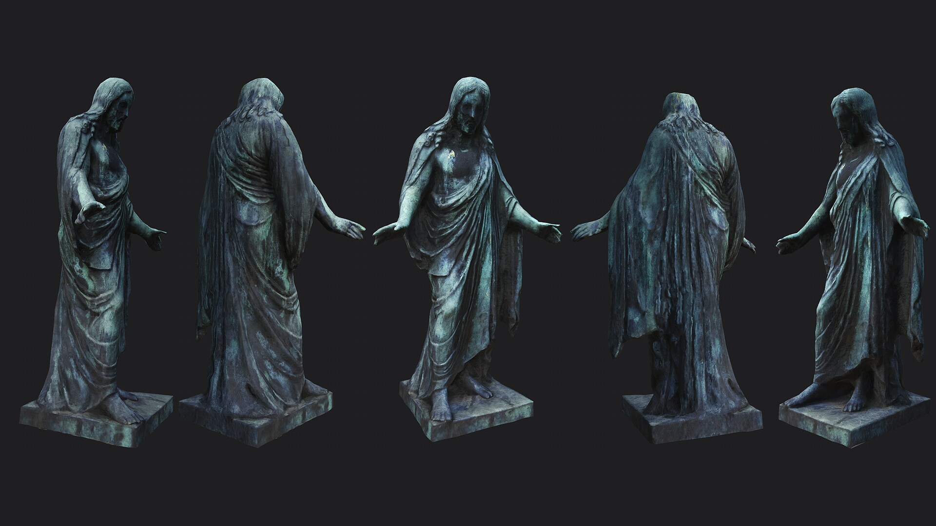 Old Statues Collection Vol 2：プロップ・小物 - UE マーケットプレイス