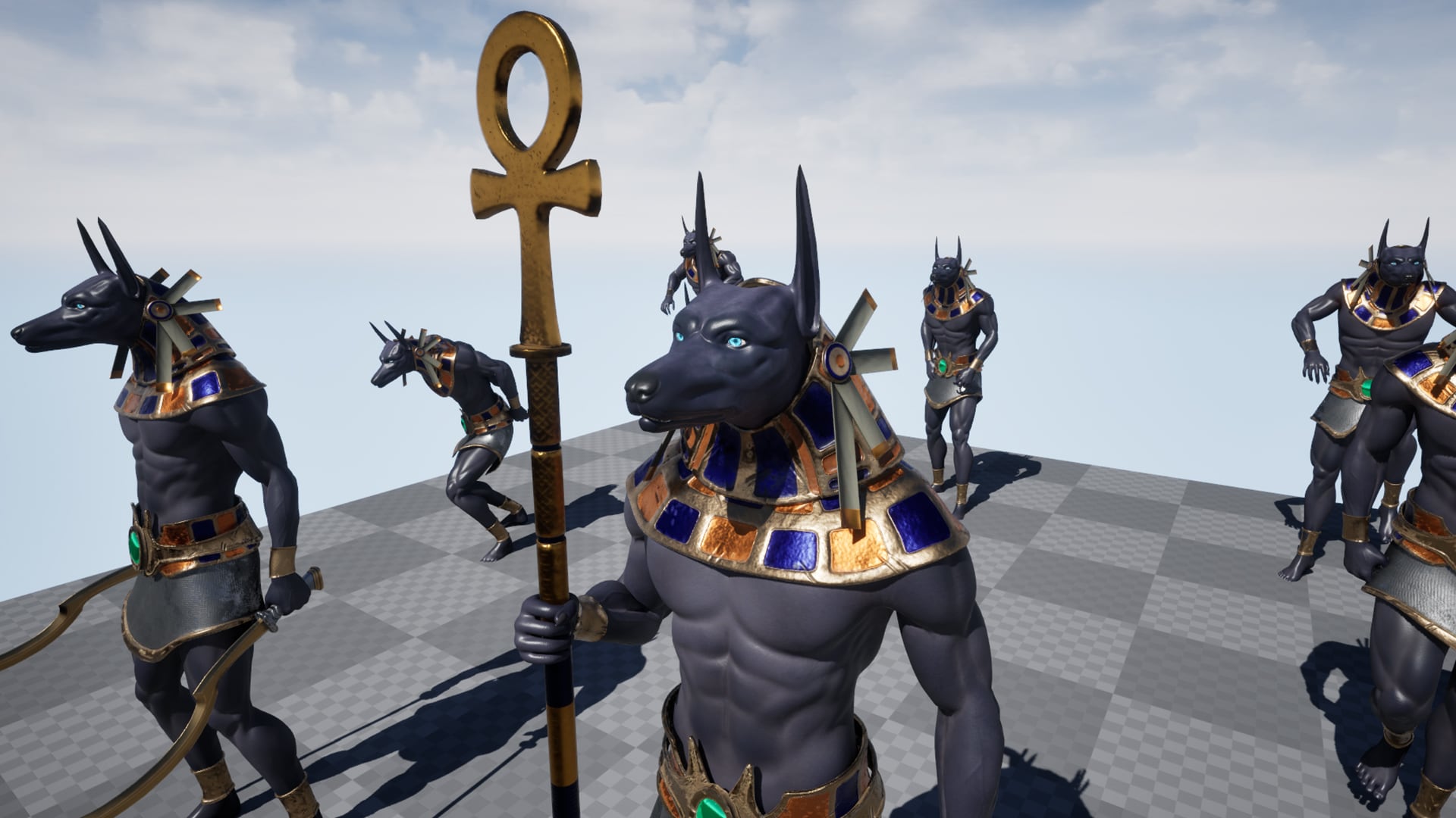 Egyptian Anubis in Characters - UE Marketplace