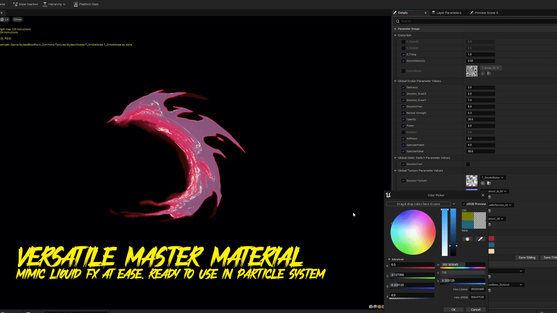 Stylized Blood VFX - Niagara Blood Effects - Gore Effects - Blood in ...