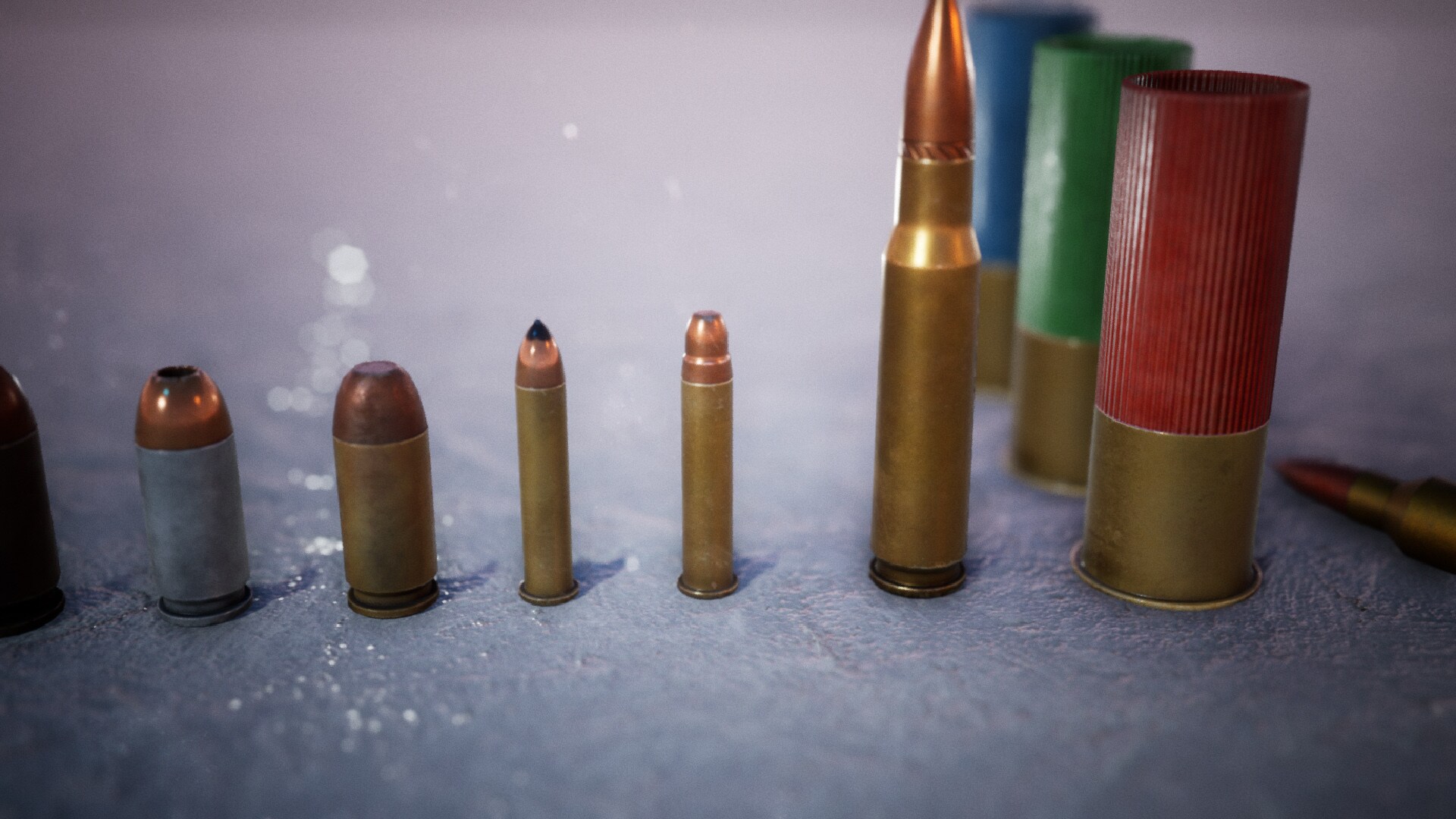 Ultimate Bullet Pack / 15+ Variations in Props - UE Marketplace