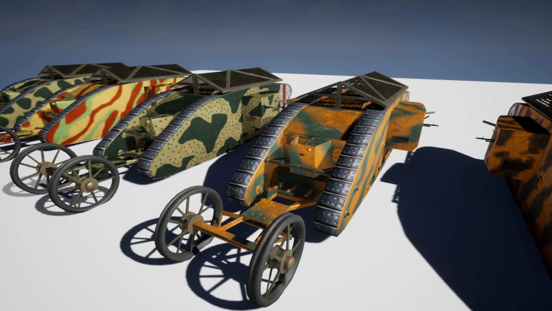 Mark I Tank in Props - UE Marketplace