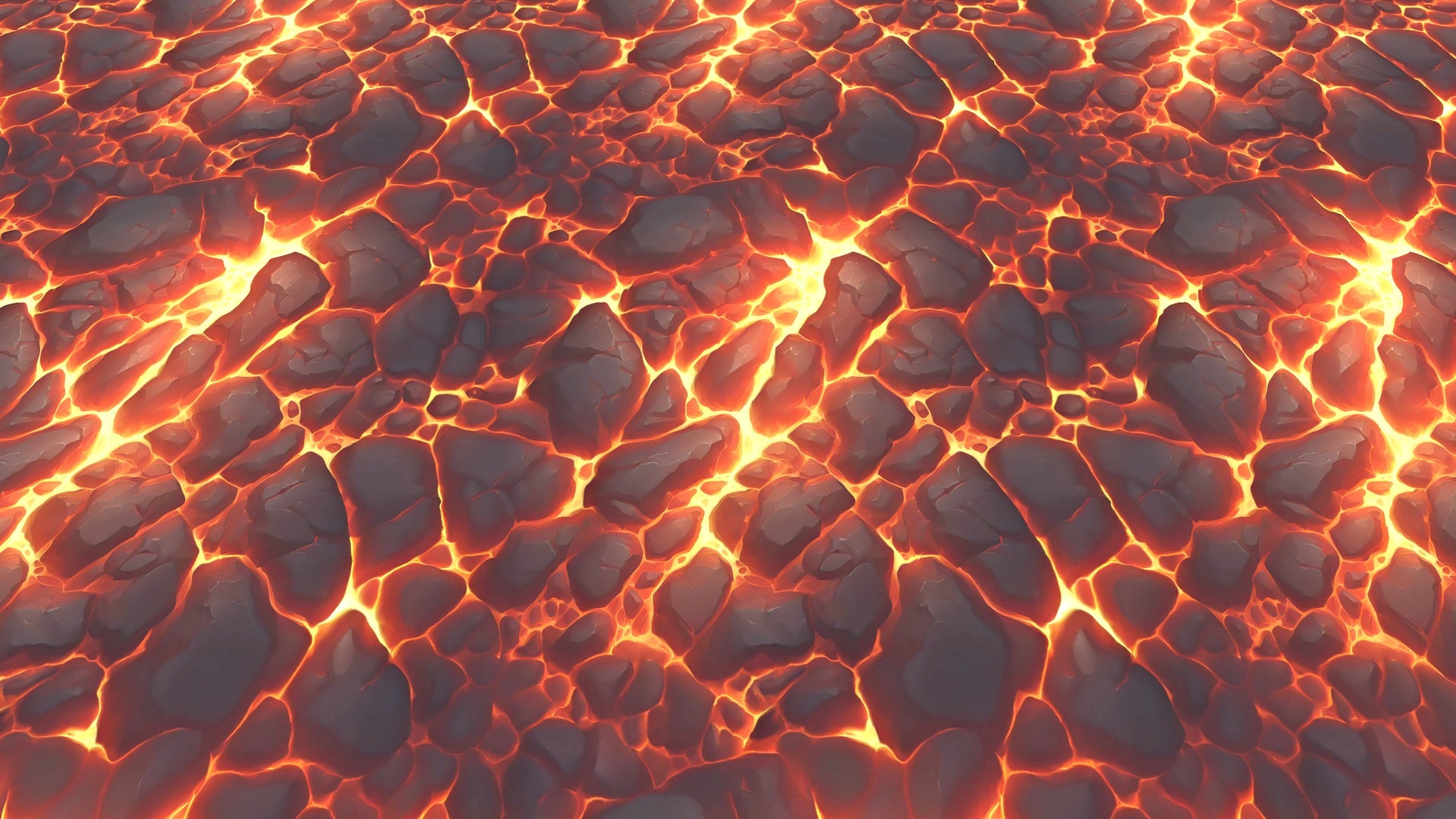 Hand Painted Textures - Vol 76 - Lava in Materials - UE Marketplace