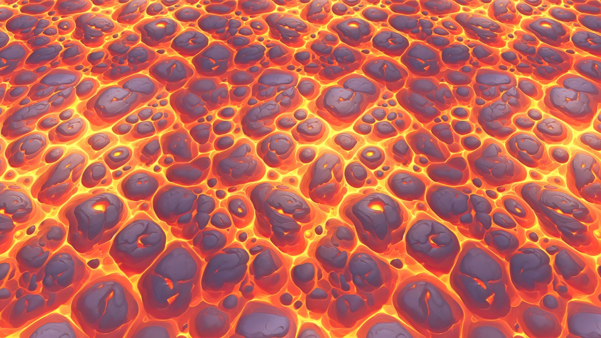 Hand Painted Textures - Vol 76 - Lava in Materials - UE Marketplace