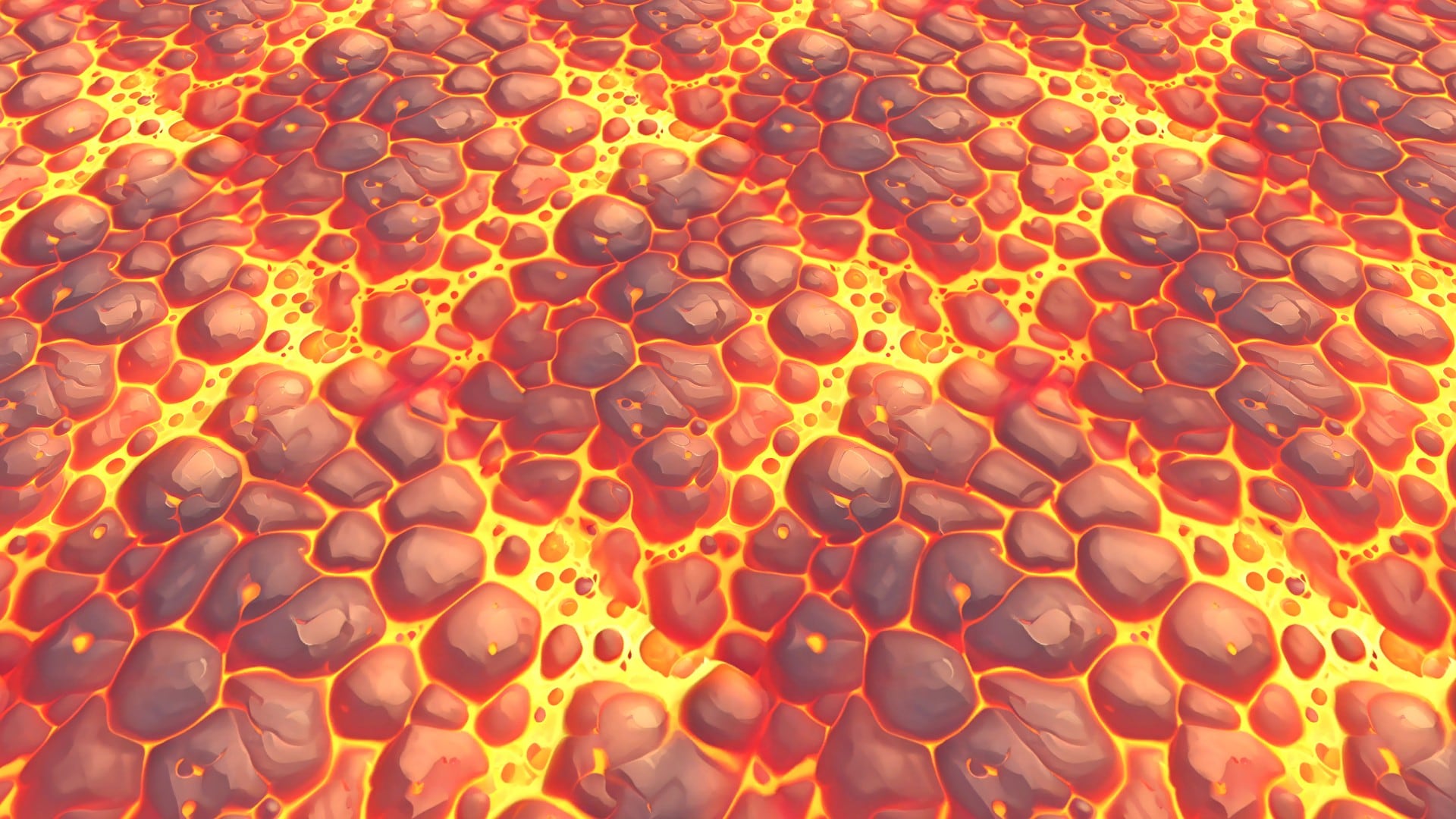 Hand Painted Textures - Vol 76 - Lava in Materials - UE Marketplace