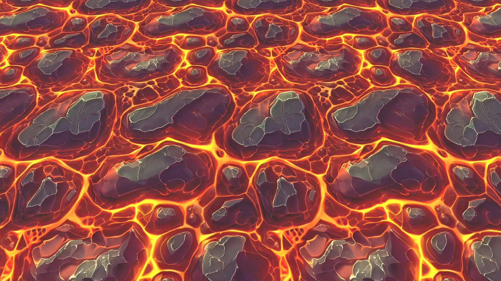 Hand Painted Textures - Vol 76 - Lava in Materials - UE Marketplace