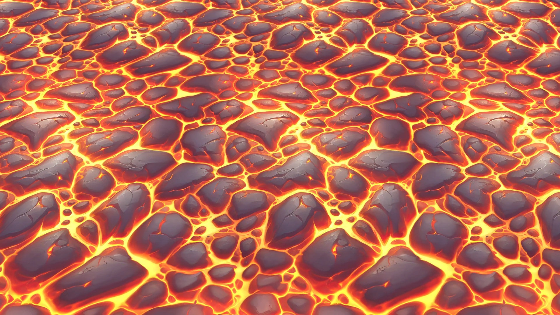 Hand Painted Textures - Vol 76 - Lava in Materials - UE Marketplace