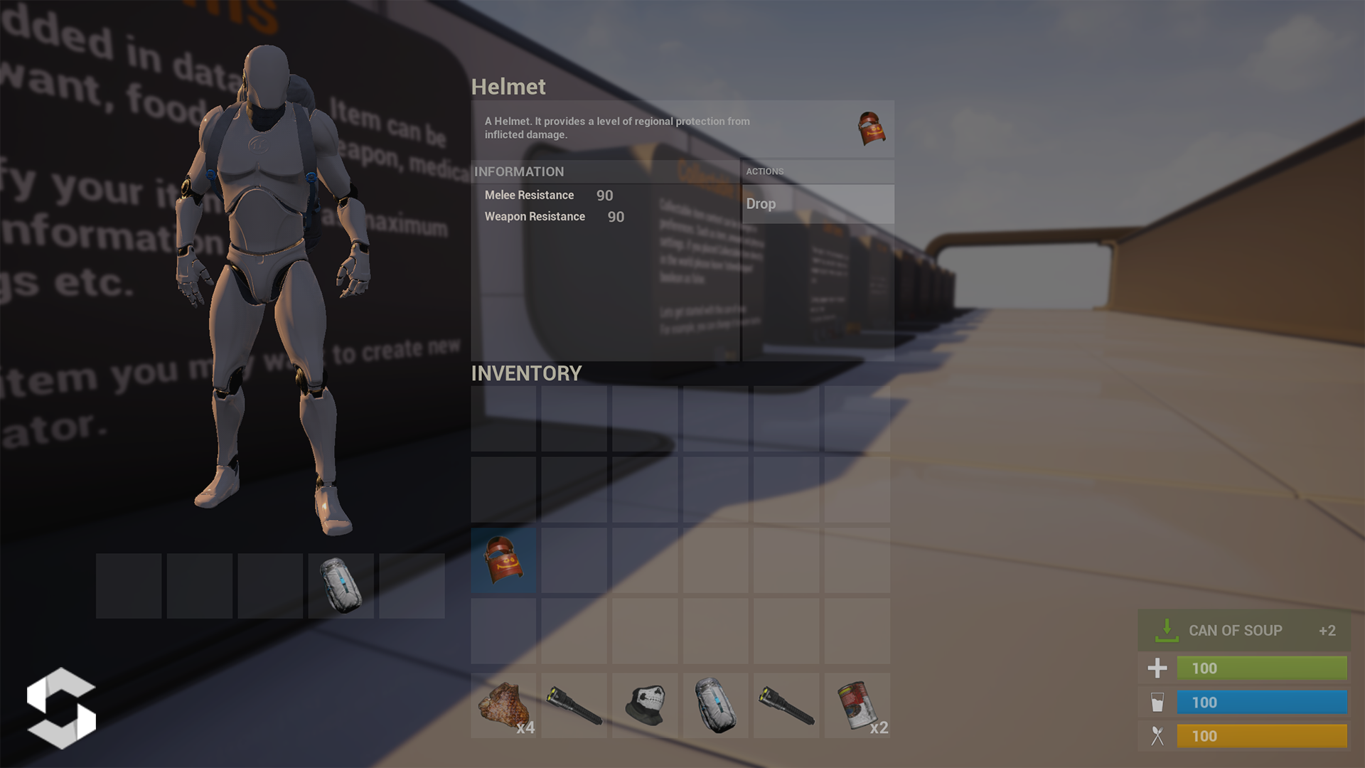 Survival Inventory System in Blueprints - UE Marketplace
