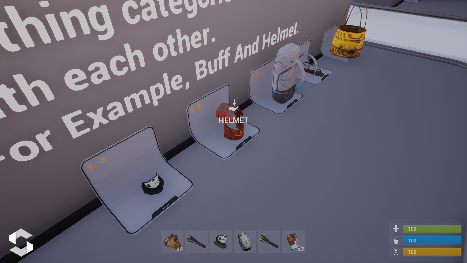 Survival Inventory System in Blueprints - UE Marketplace