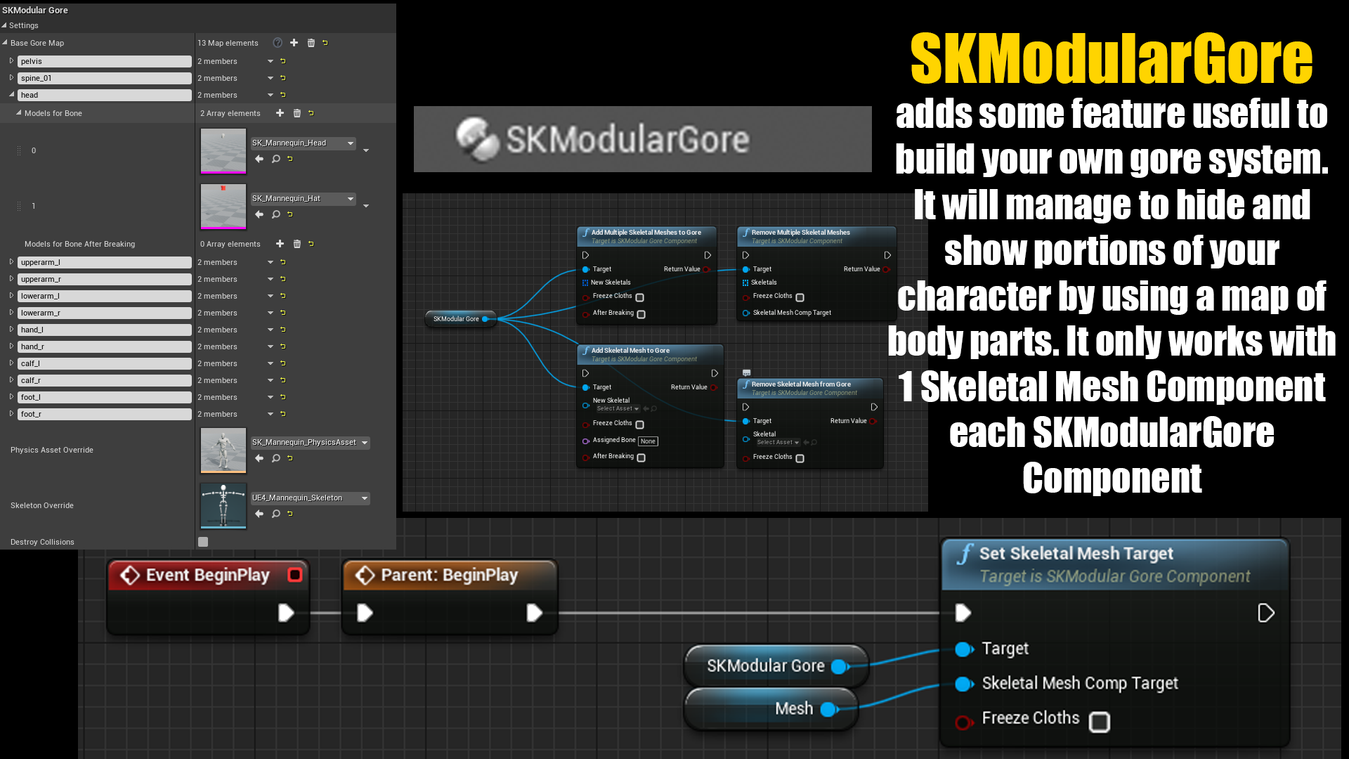 SKModular Plugin [Blueprint]