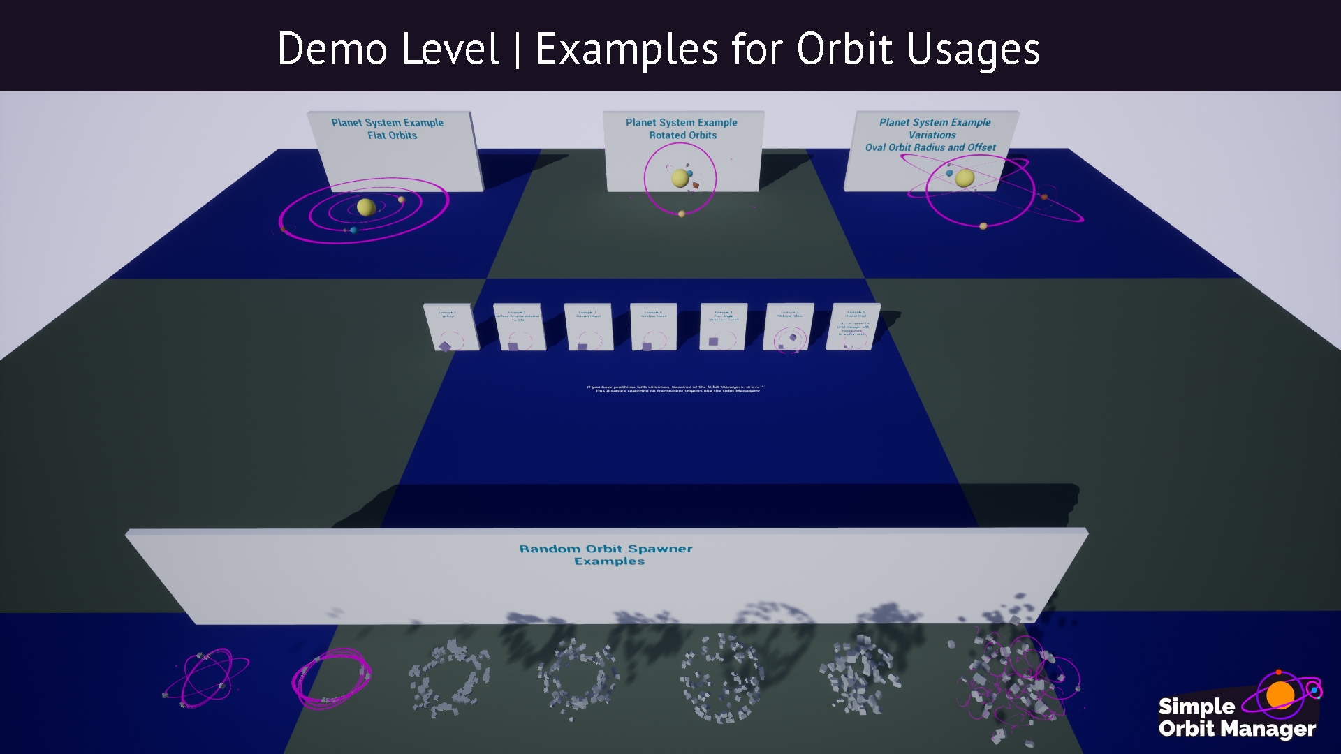 Simple Orbit Manager in Blueprints - UE Marketplace