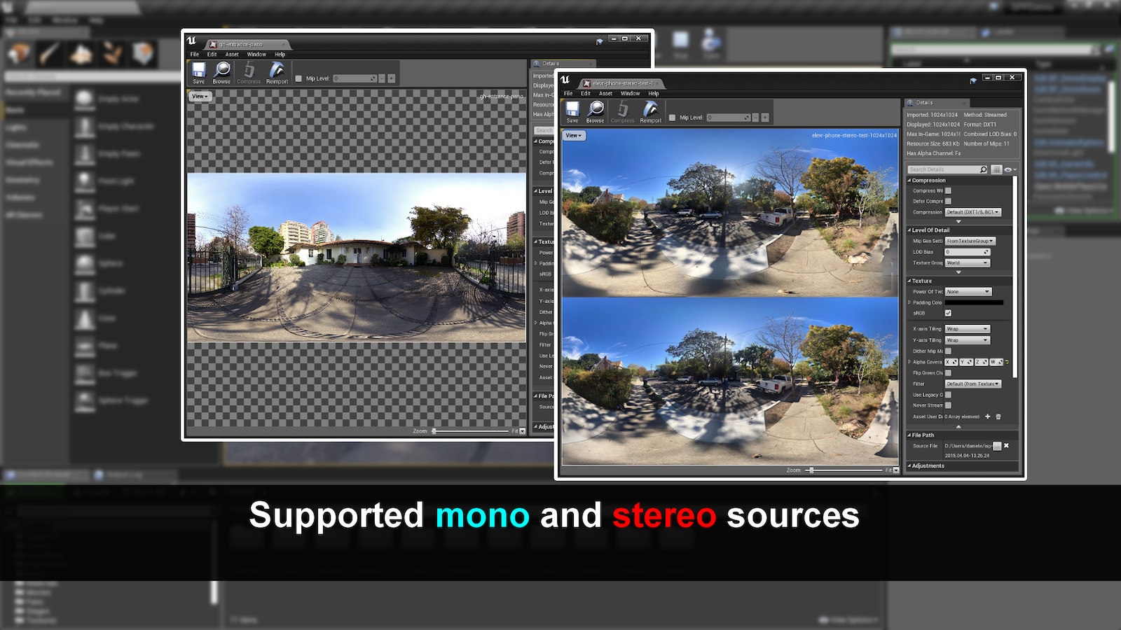 Stereo Panoramic Player in Code Plugins - UE Marketplace