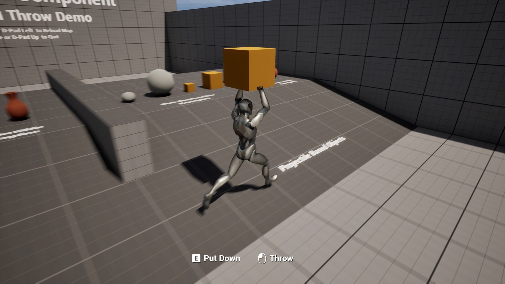 在蓝图创建的Interactions Component - Carry & Throw - 虚幻引擎商城