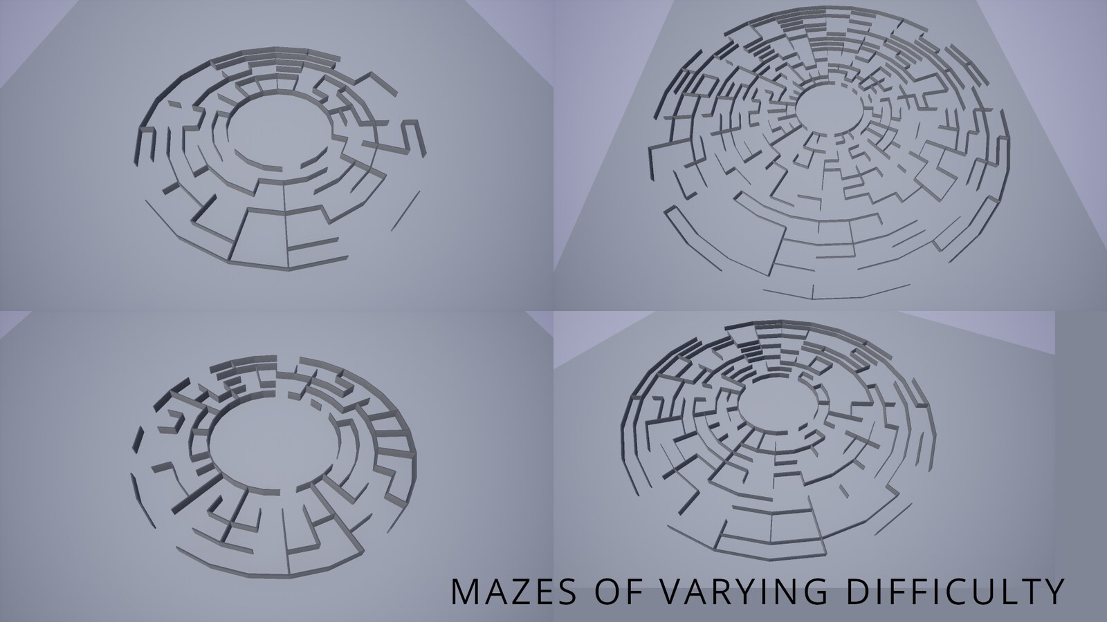 Circular Maze Generator in Blueprints - UE Marketplace