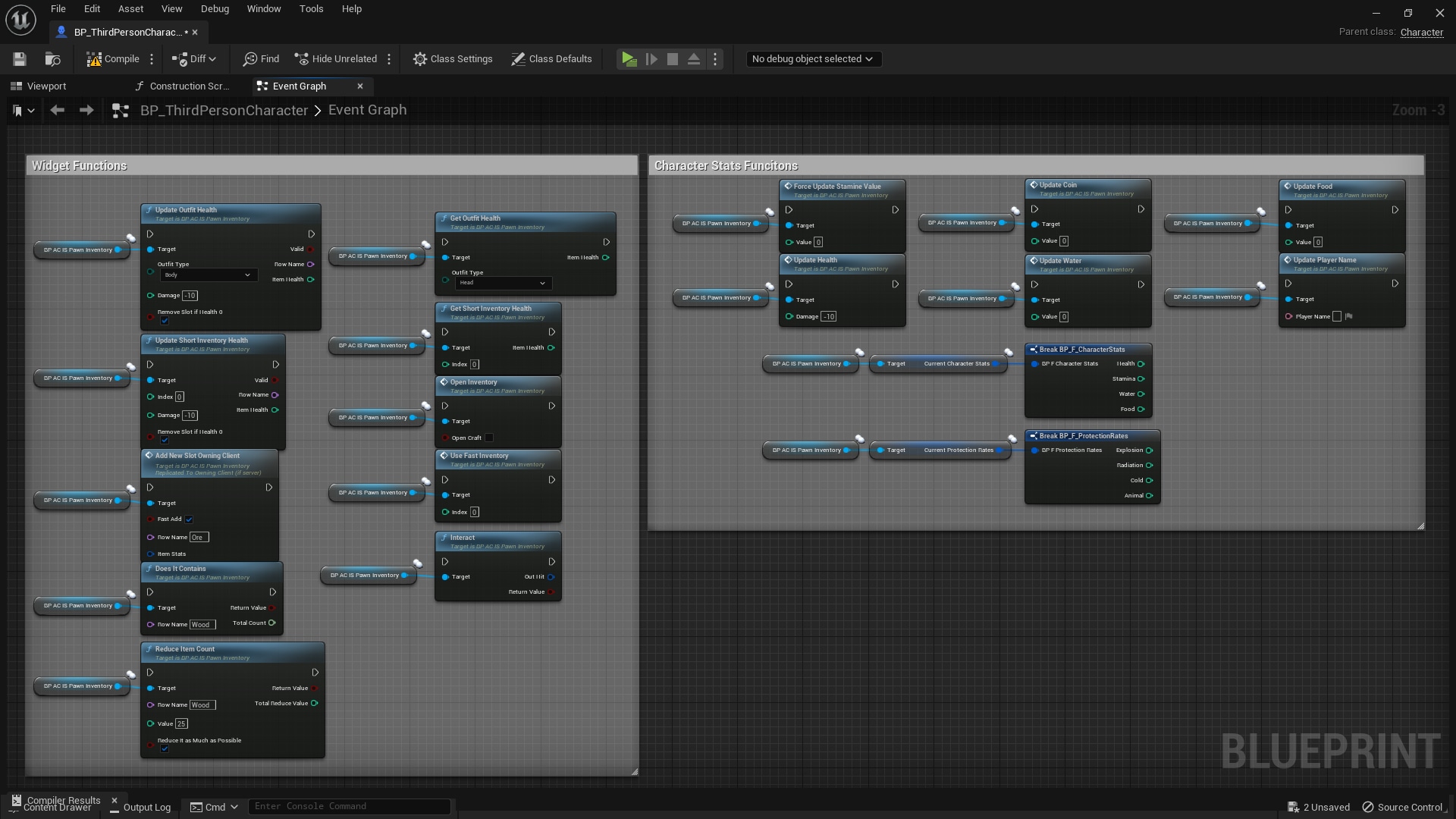 Survival Inventory (Replicated) in Blueprints - UE Marketplace