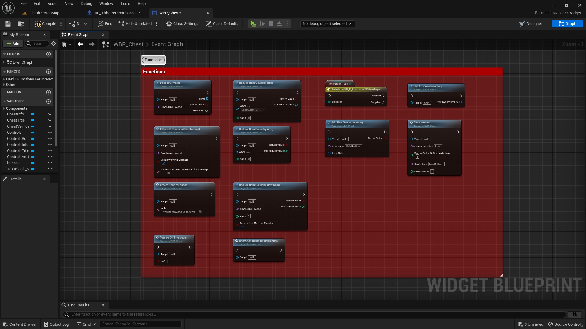 Survival Inventory Replicated In Blueprints Ue Marketplace