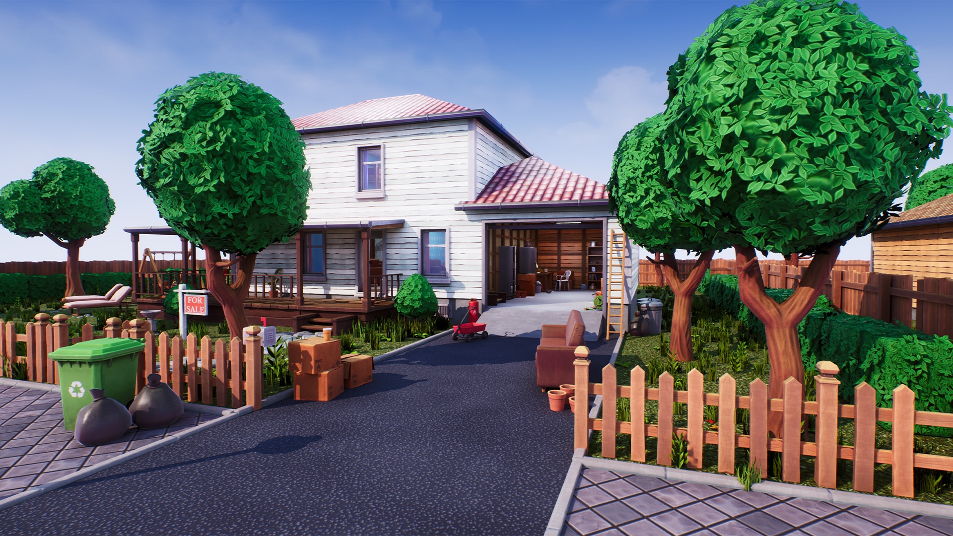 Stylized Town Assets Pack in Environments - UE Marketplace