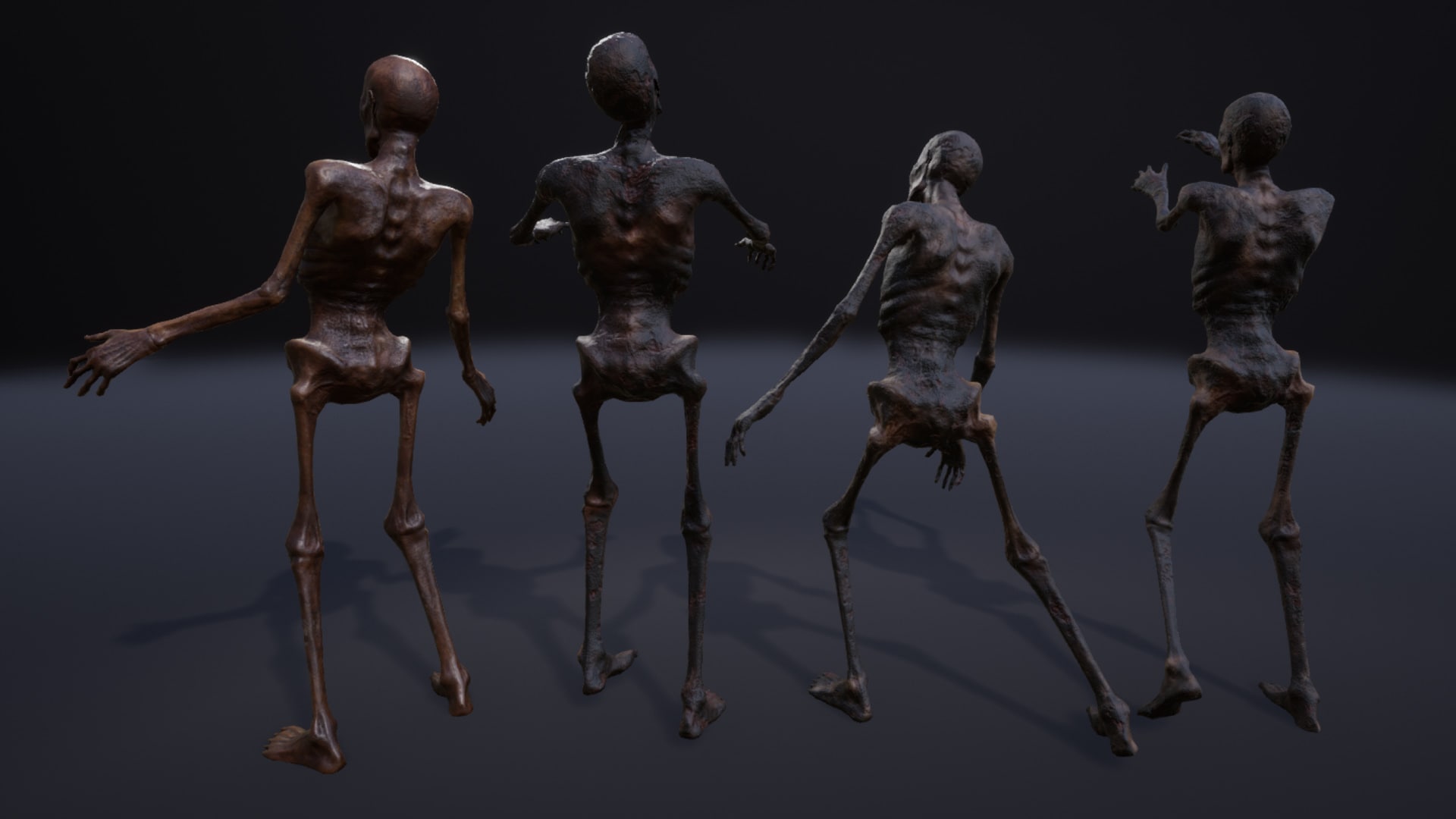 Skeleton Zombies in Characters - UE Marketplace