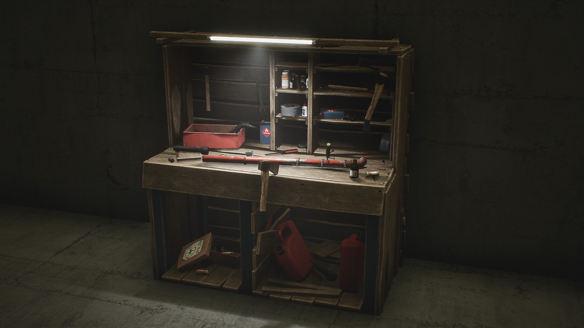 Safe House - Survival Supplies, Tools & Workbench (Horror Inventory ...